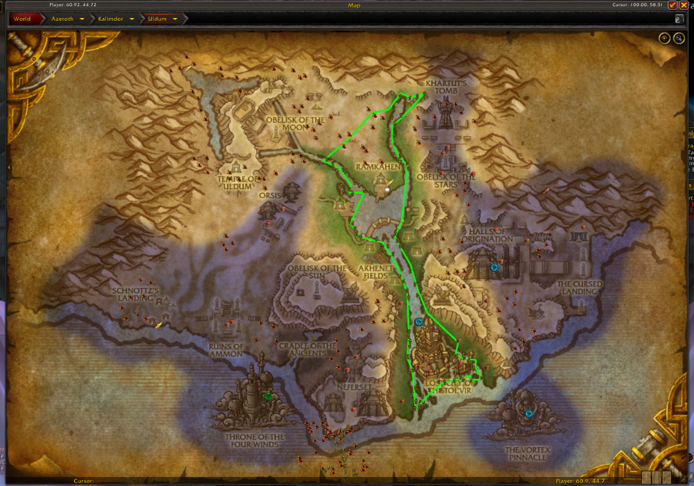 Uldum Herb Farm - Gaming Hero