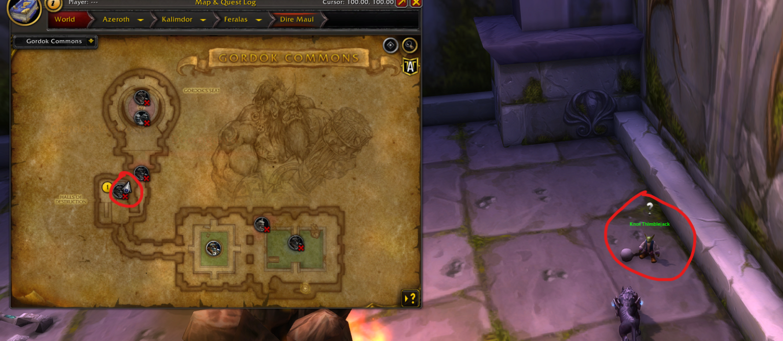 Dire Maul Dungeon Farm - Gaming Hero