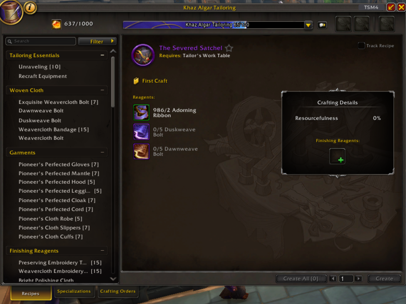 Solo Cloth Farming - The War Within Tailoring - Gaming Hero